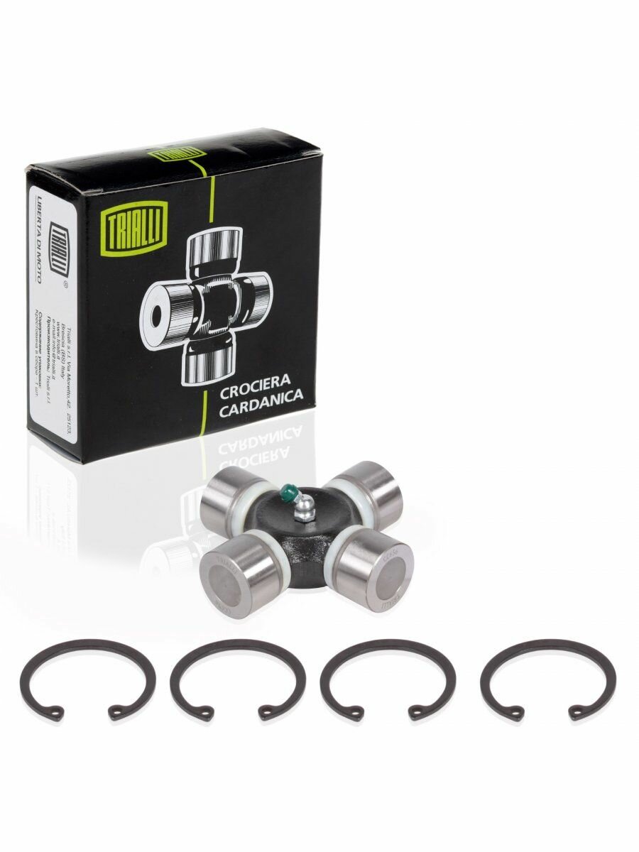 Крестовина для а/м ГАЗон Next (14-)/ПАЗ Вектор Next (14-) турецкий кардан (35,05х106,5) (CC 656), TRIALLI CC656