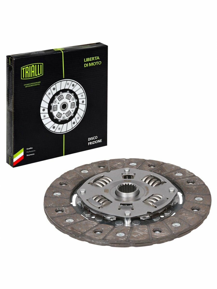 Диск сцеп. ведом. для а/м Лада 2112/2170/2190 (FD 307) усиленный FD307, TRIALLI FD307