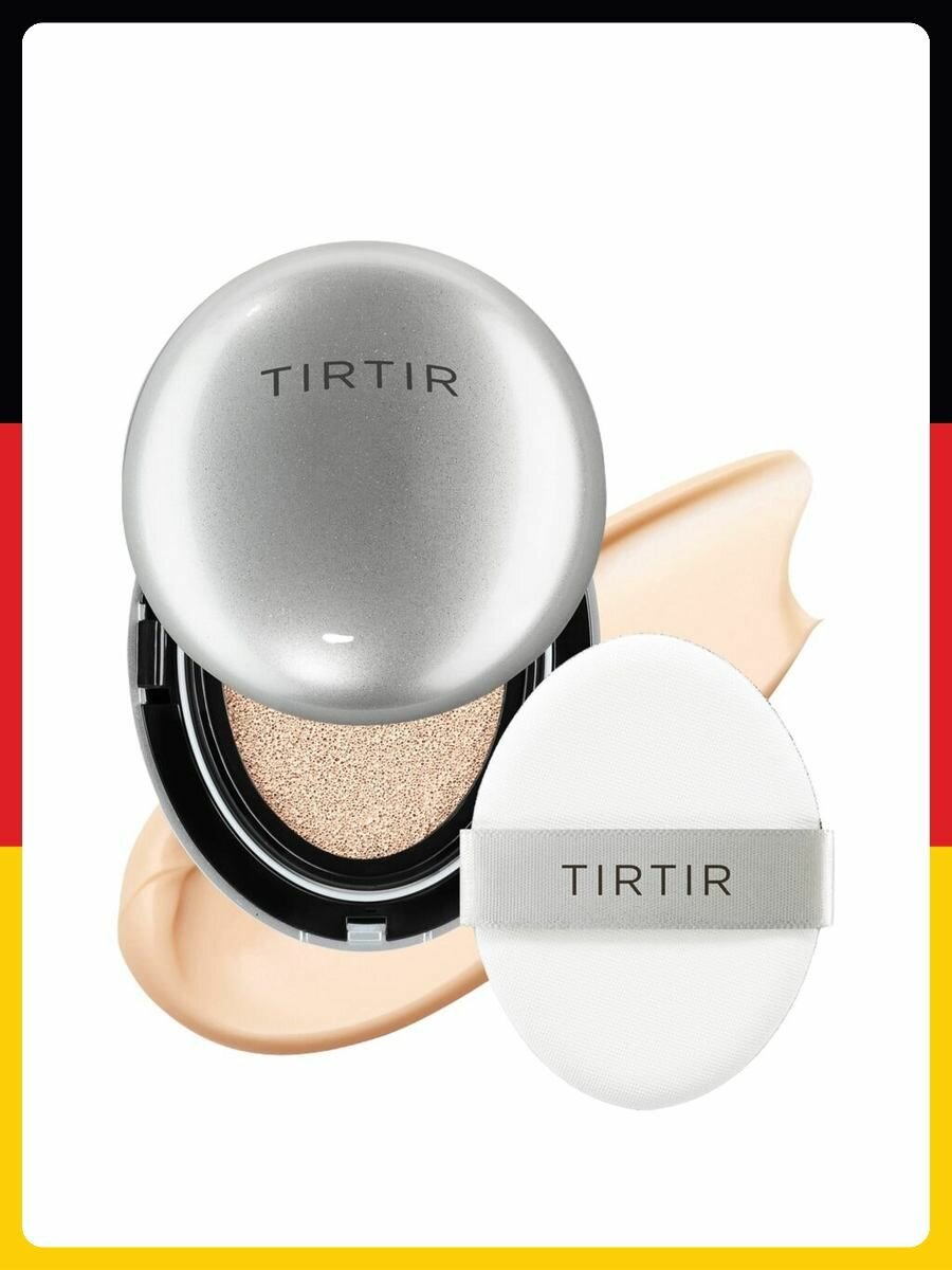Тональный крем-кушон TirTir Mask Fit Aura Mini Cushion, 4,5 г 15C Fair Porcelain