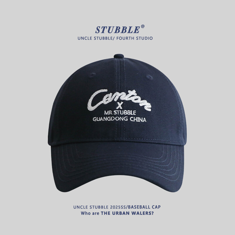 Большая окружность головы, кепка с козырьком, углубленная и расширенная, чтобы показать лицо, маленькая шляпа для мужчин и женщин, весна-лето, мягкий верх, большой козырек от солнца, бейсболка