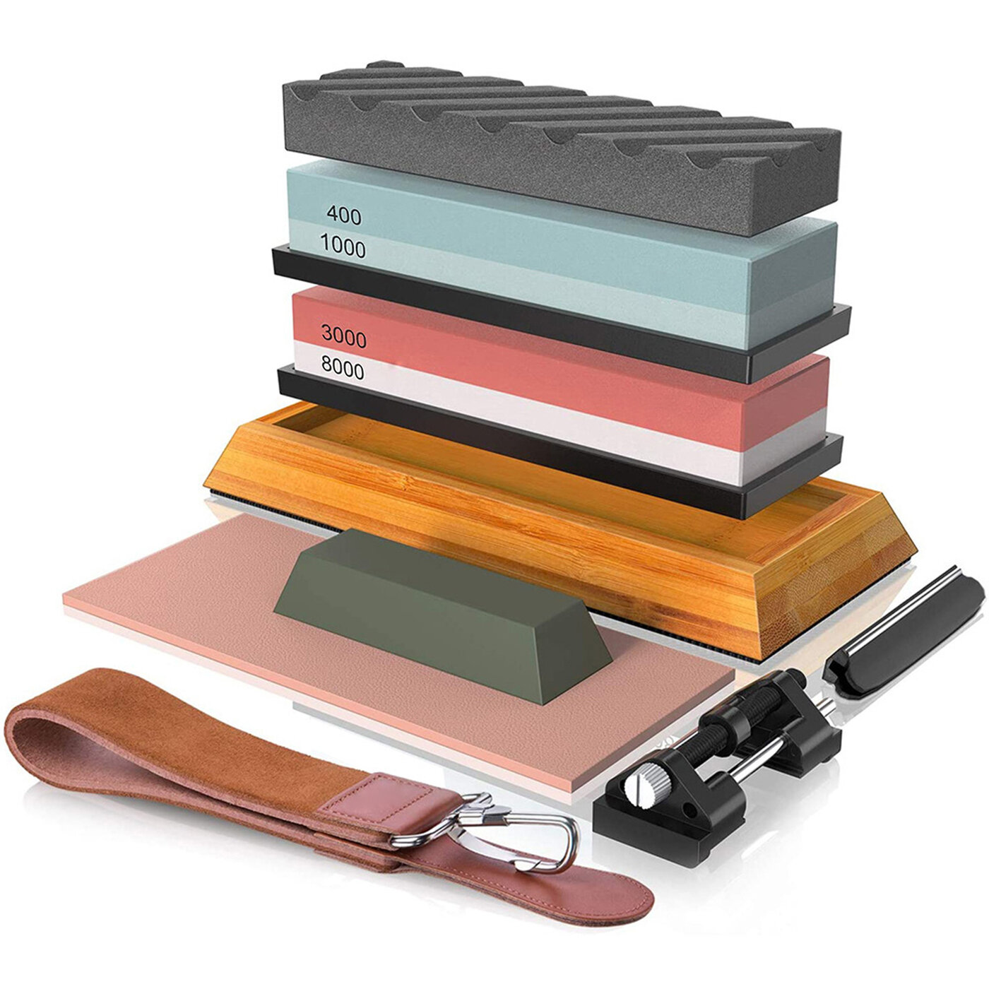 Набор точильных камней премиум-класса для точильного камня