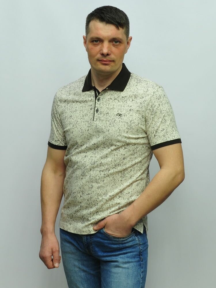 Футболка-поло Caporicco XL-K-20045-BEJ