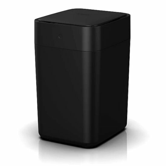 Корзина для мусора Townew T1S 15.5 л, с системой запечатывания и смены мешка, чёрный (91319002)