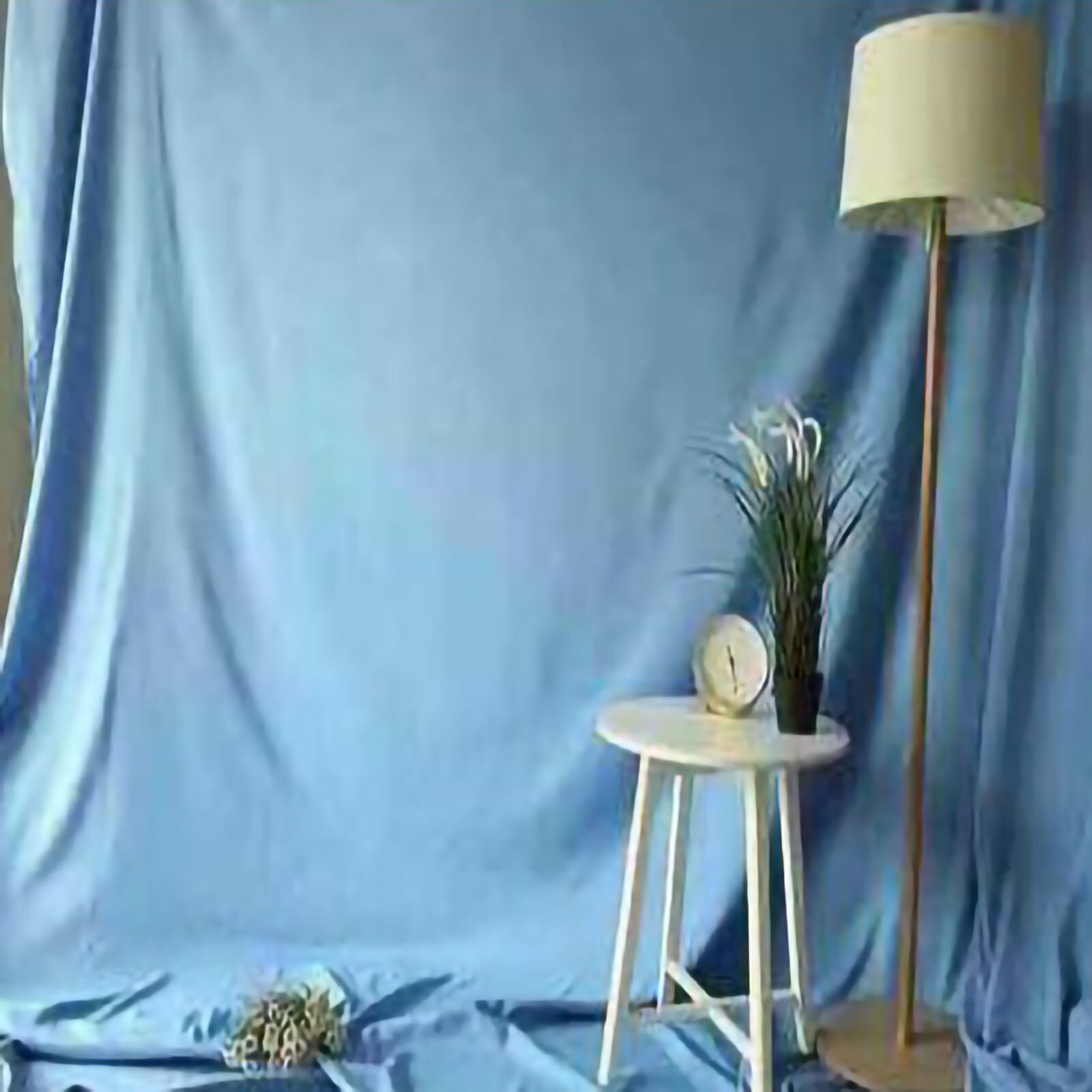 Фон для фотосъемки, тканевый фон для видеозаписи, портретный фотограф, студия, синий, 2x2,4 м