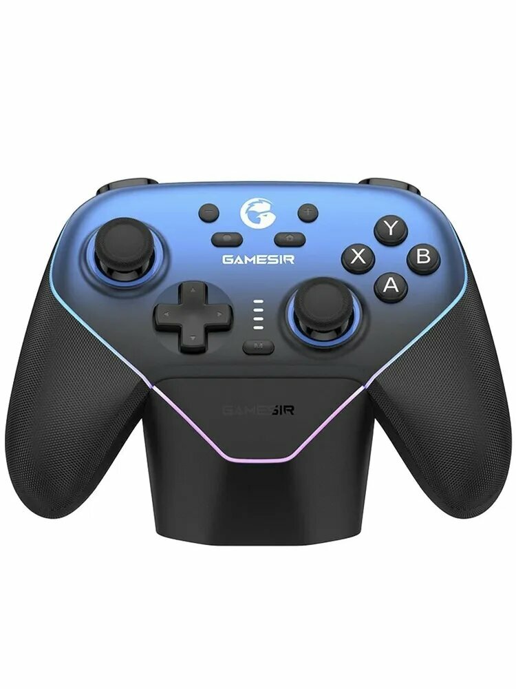 GameSir Nova Pro Геймпад Bluetooth с зарядной док-станцией, беспроводной игровой контроллер для Nintendo Switch iPhone Android Phone PC