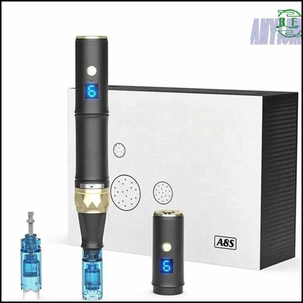 Косметологический аппарат A8S-W Аппарат для фракционной мезотерапии микронидлинга электрический мезороллер для лица-bfANYIJMO