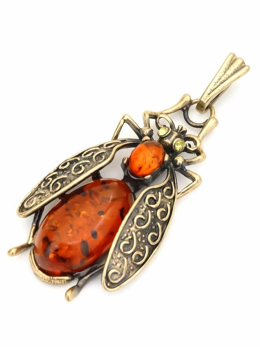 Подвеска, янтарь