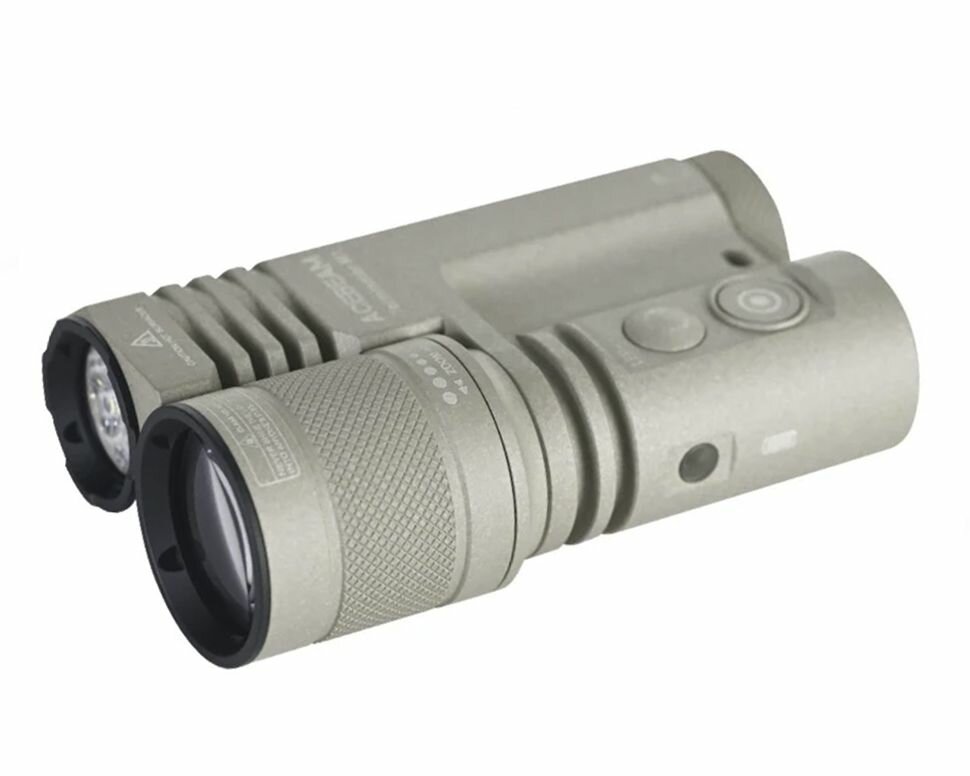 Фонарь Acebeam Terminator M1 Micro-Arc Oxidation (Neutral white), 21700, 1600 метров, 2300 люмен (Комплект)