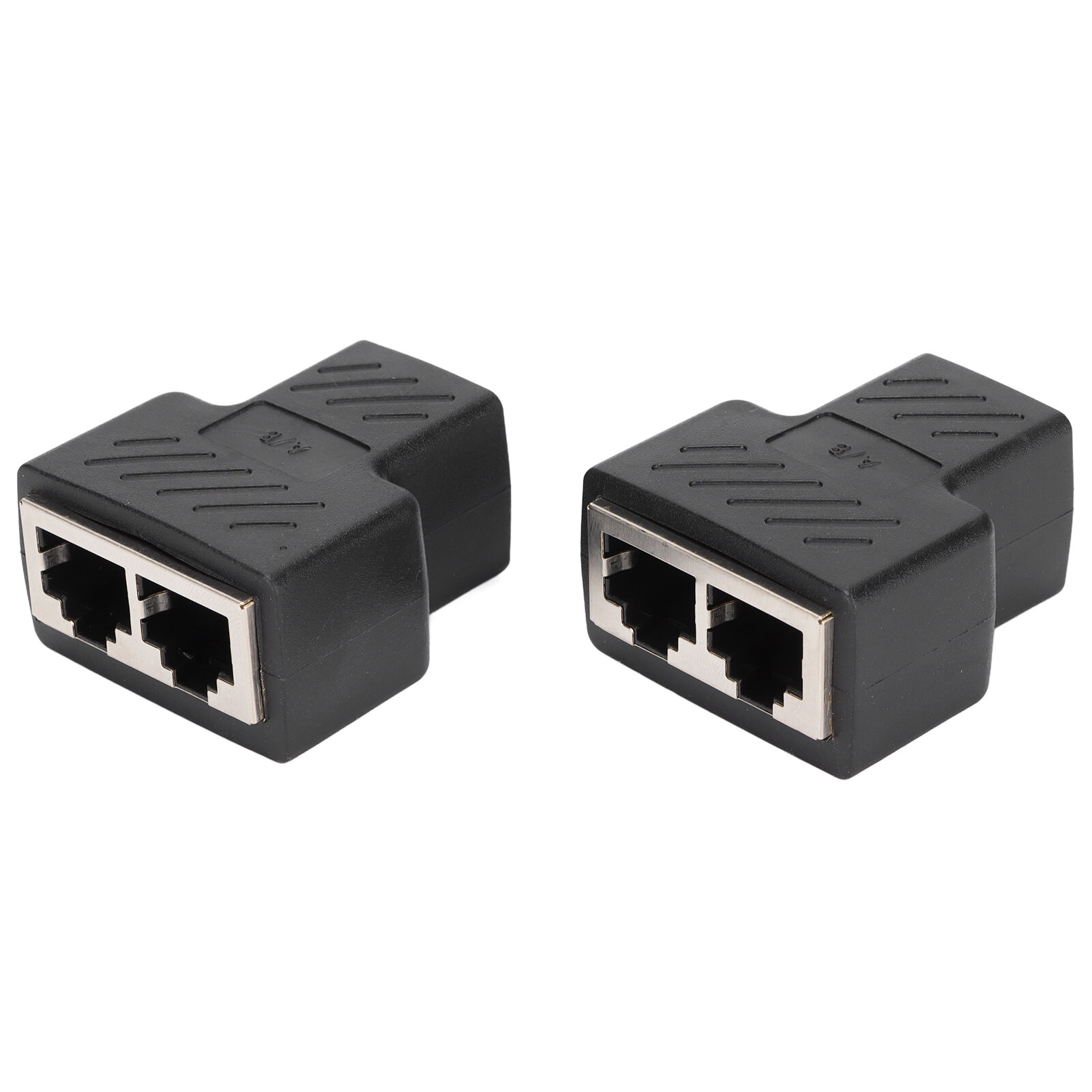 2pcs RJ45 Ethernet Splitters 1-2 способам Ethernet Switches для маршрутизатора телевизионной коробки видеокамера компьютер