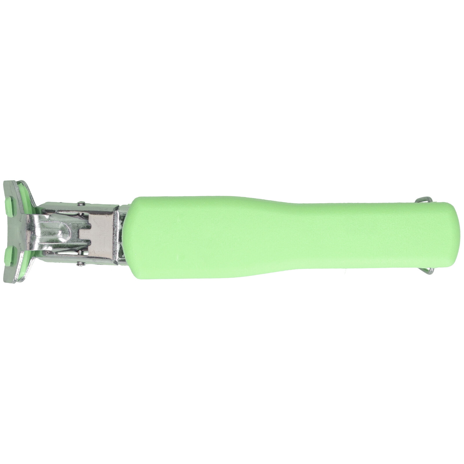 Горячая чаша для блюд с ручкой щипцы безрассудно держатель зажима с зажимом из нержавеющей стали (зеленый)