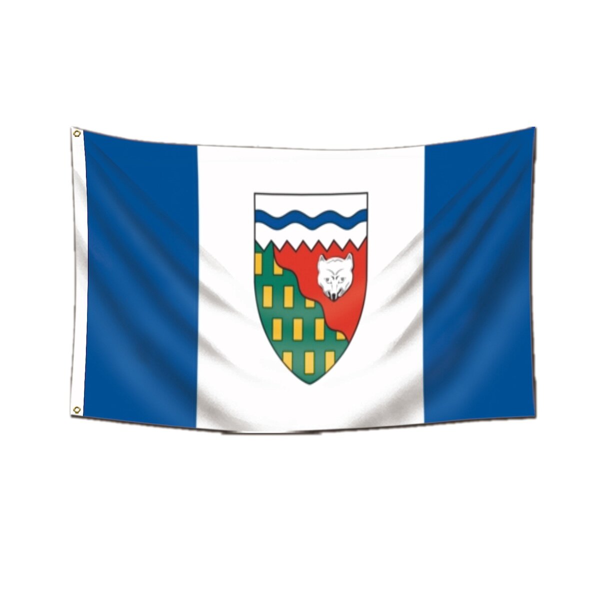 Искусство флага Северо-Западных территорий Канады Тапестри Аниме Флаг Настенное Украшение для Спальни Гостиной 60x90см