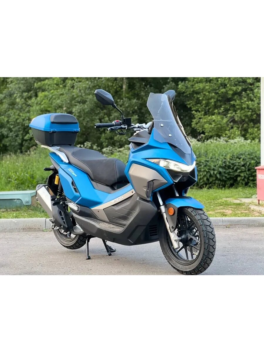 Скутер взрослый бензиновый Leopard