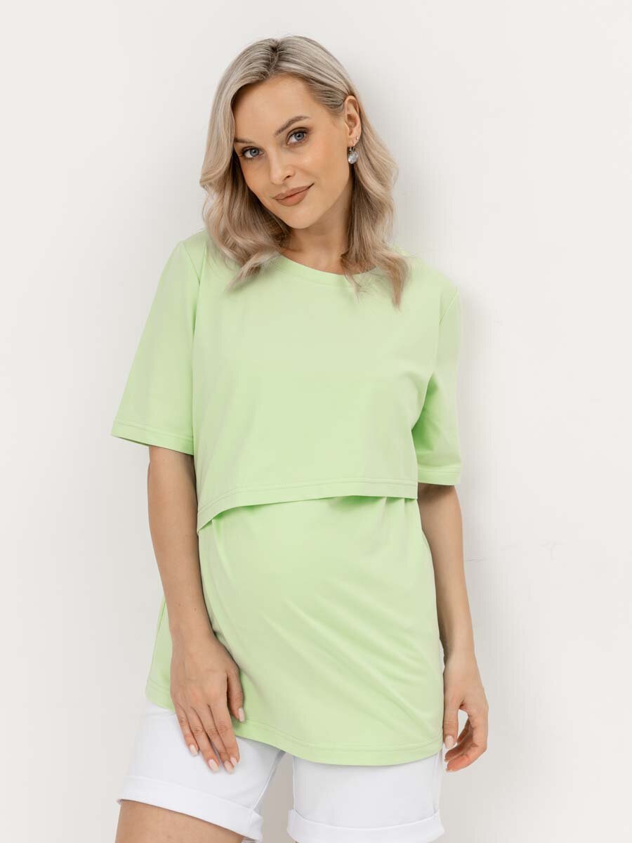 Футболка для кормящих мам