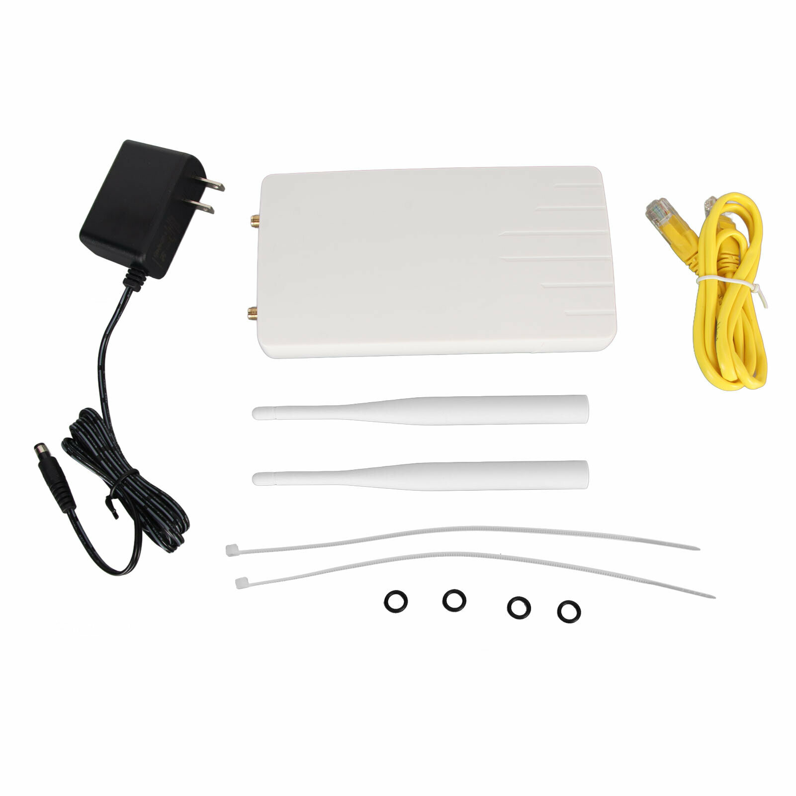 Уличный 4G LTE CPE WiFi роутер 150 Мбит/с, водонепроницаемый, с 2 съемными антеннами, вилка 100-240 В (США).