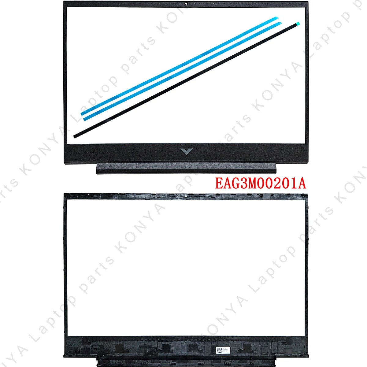 Пластиковый чехол для ноутбука HP Victus 7 8 16-D 16-E B Cover-Black