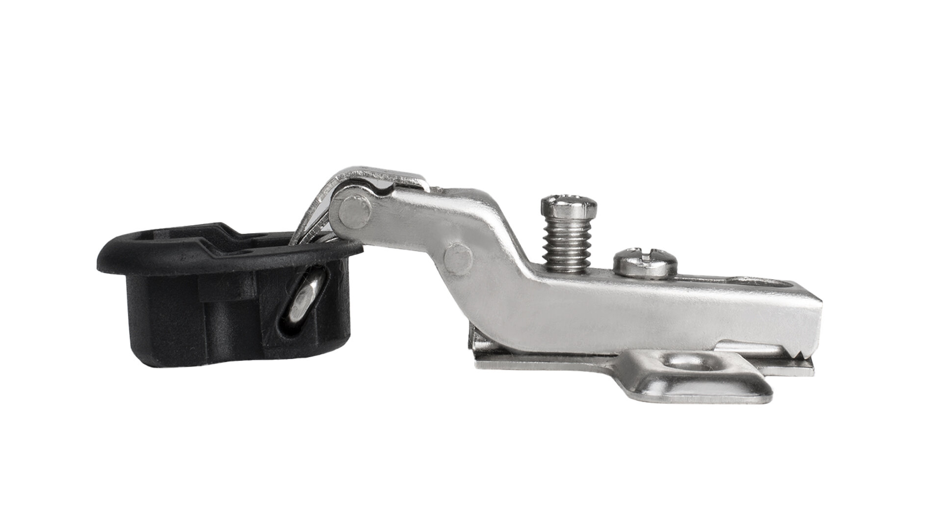 Мебельная петля без заглушки H501B/0410, сталь