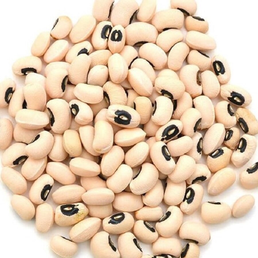 Семена Deodar SEEDS COMPANY Фасоль белая Черный глаз 20 шт.