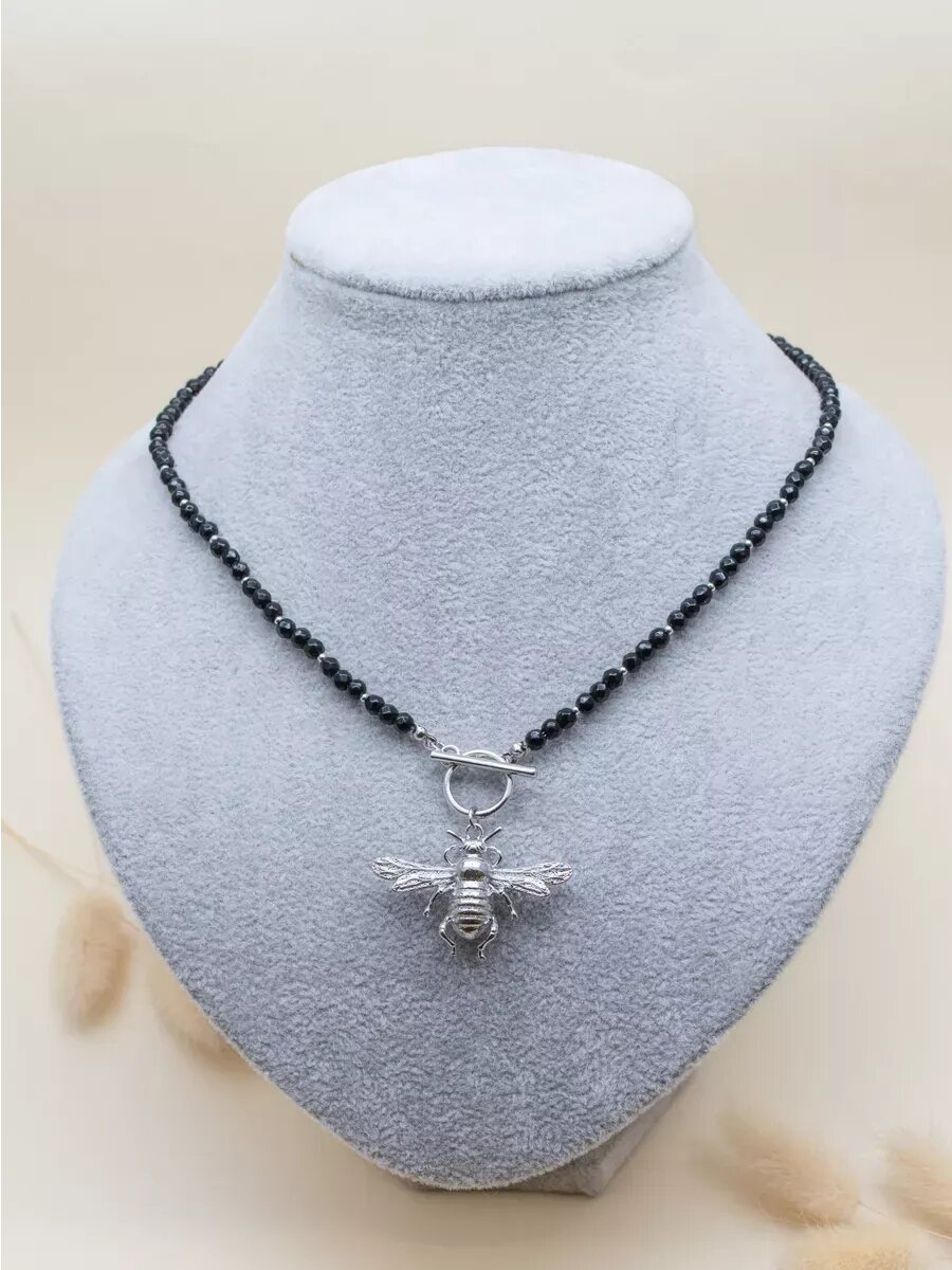 Колье, агат