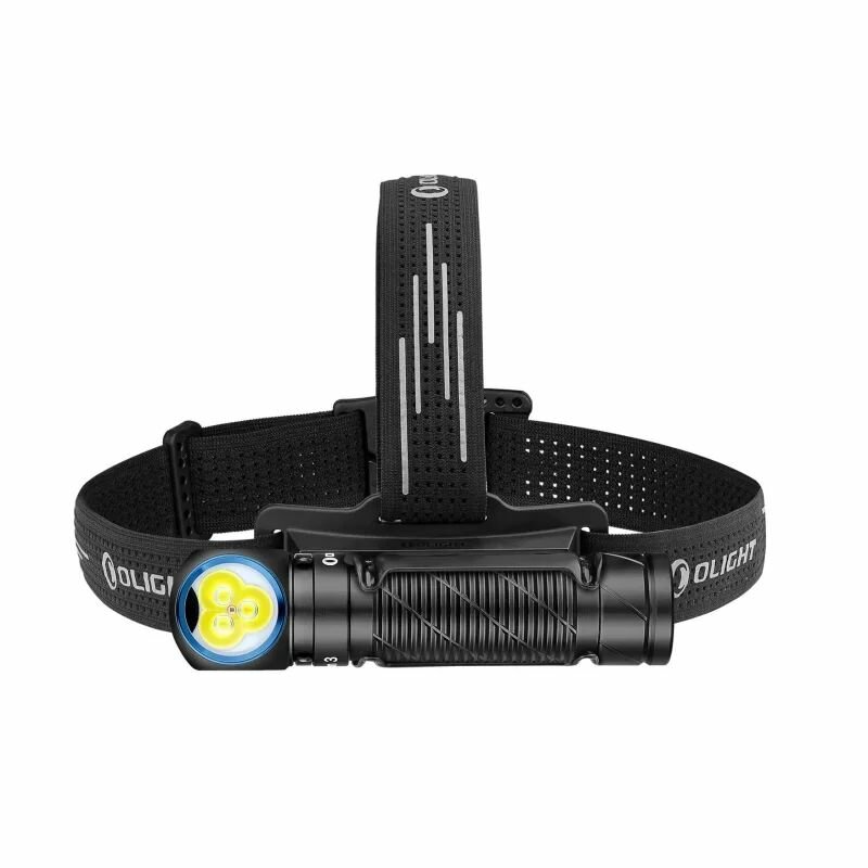 Налобный фонарь Olight Perun 3, 3000 люмен, белый и красный свет, перезаряжаемая фара USB-C и светодиодный фонарик, встроенный аккумулятор