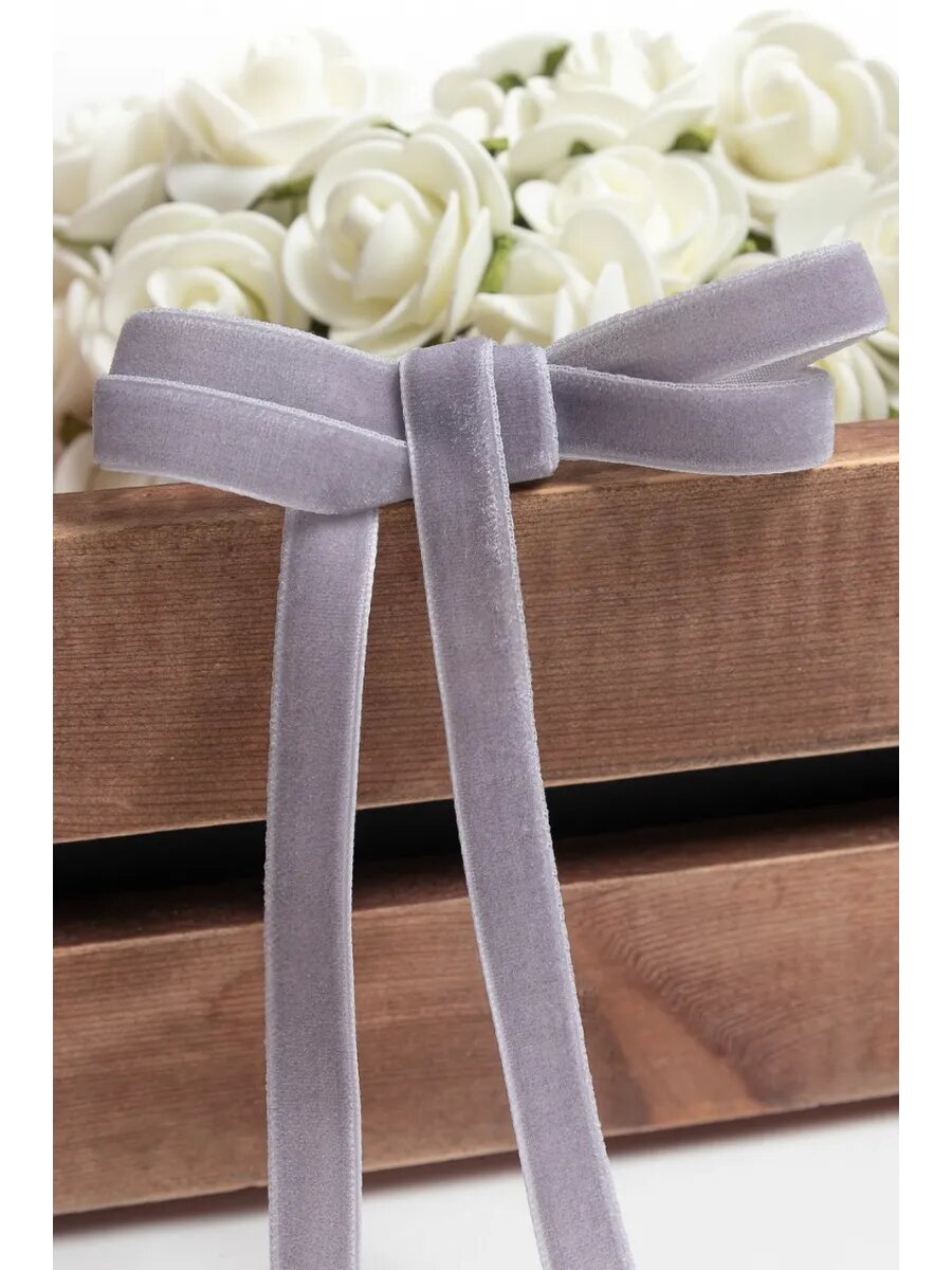 Бархатная лента Premium 1см (5м)