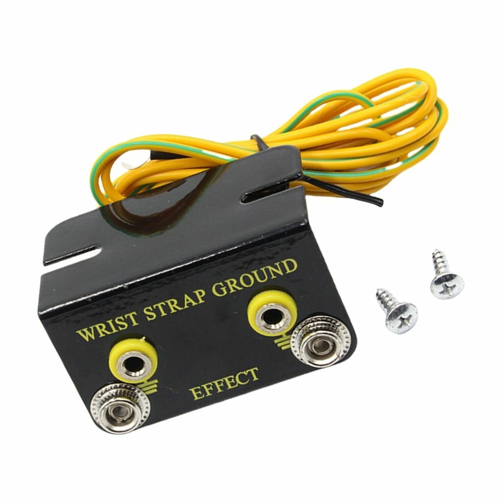 Стабильная заземляющая розетка L-образной формы для электроники