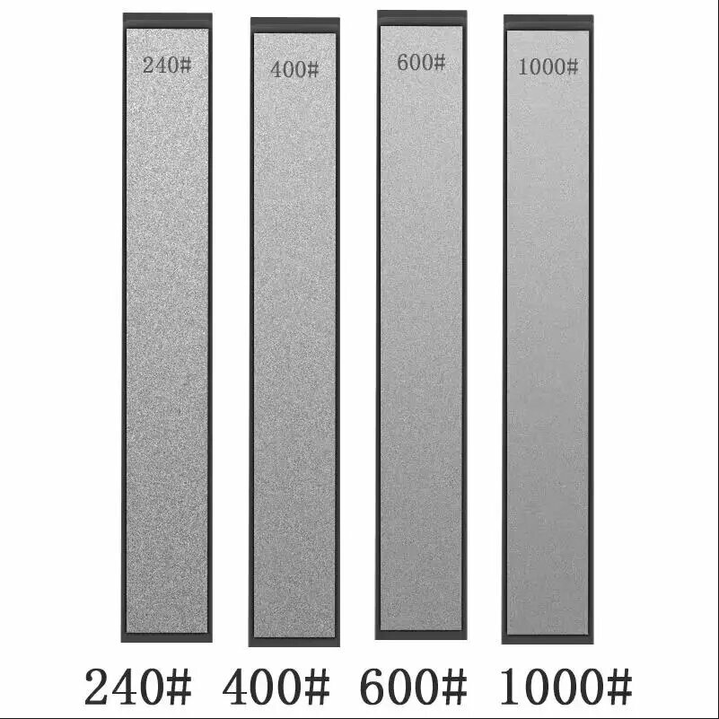 Алмазные бруски для заточки ножей Apex, 240#, 400#, 600#, 1000#, Цвет: 4J