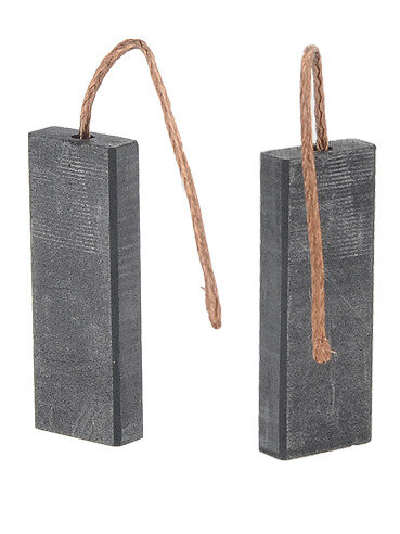 Щетки угольные 5х12,5х32,5 для стиральных машин BOSCH, INDESIT, ARISTON, ARDO, ZANUSSI (Поводок d-1.8мм) (пара)