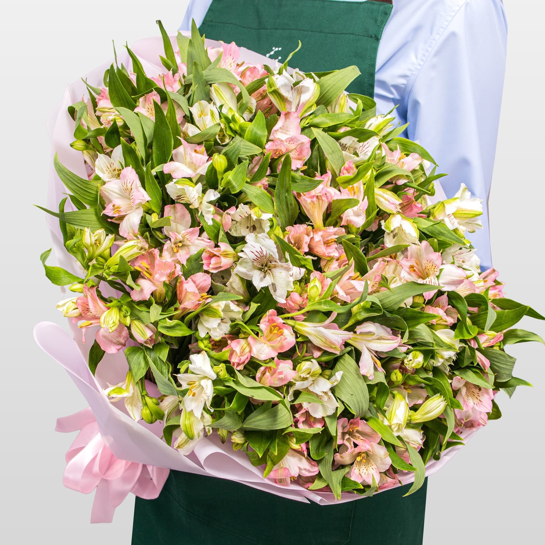 Букет Альстромерий «Тропический поцелуй»