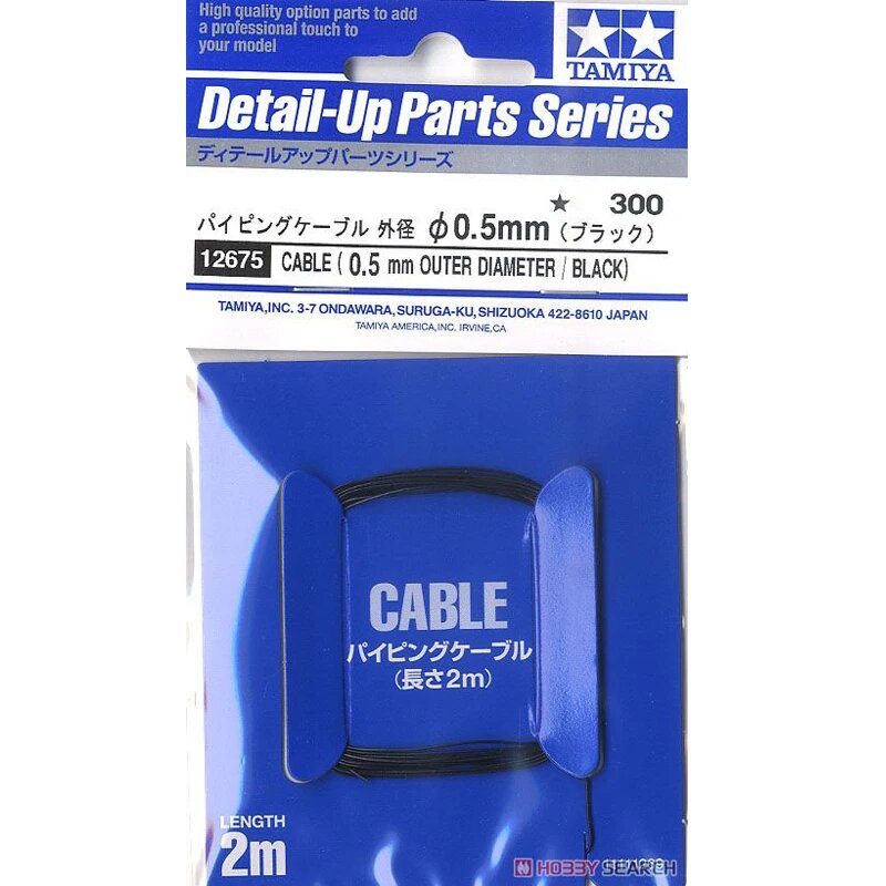 Кабель TAMIYA для моделей автомобилей 1/6 1/12 1/24 12675(0.5mm)