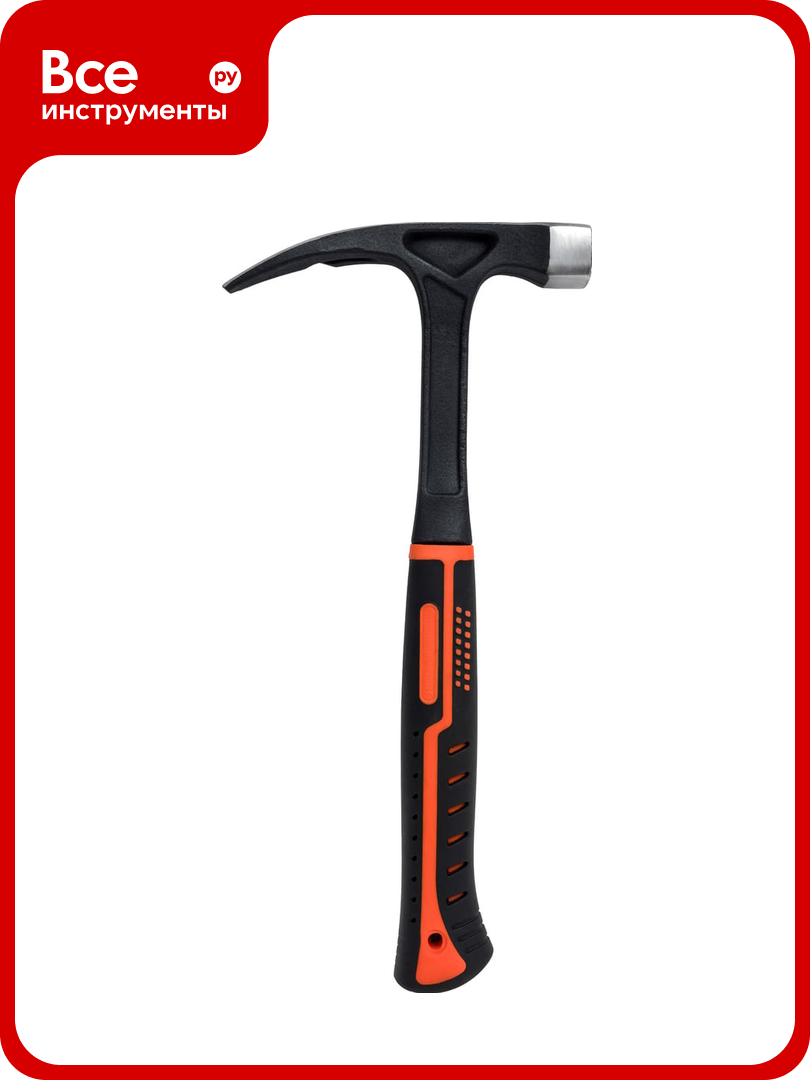 Молоток, Gigant, кровельщика Gigant цельнокованый, 600 г RHSF-600, удобства удержания гвоздя