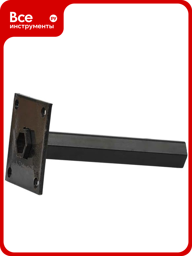 Полуось SKIPER 200х23 мм 00-00010760, сталь, для мотоблоков, для крепления колёс