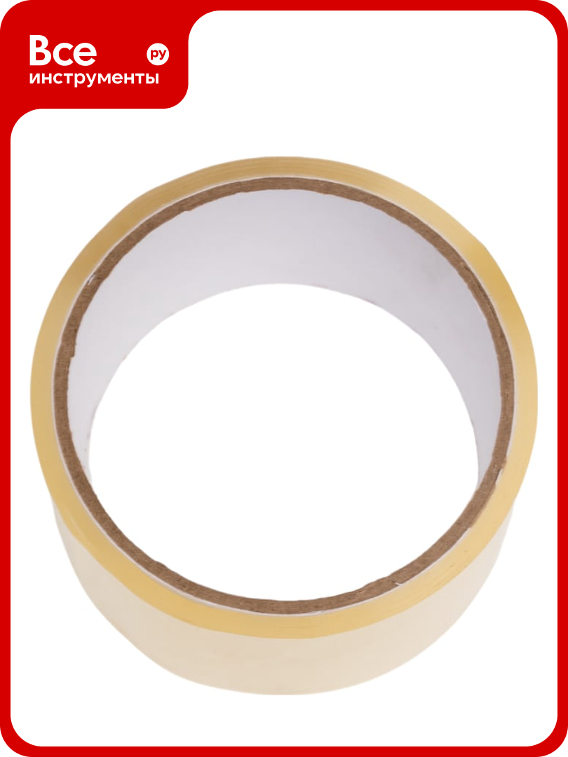 Клейкая лента Ultra tape 48мм 27м 40мкм, прозрачная 4687205075284