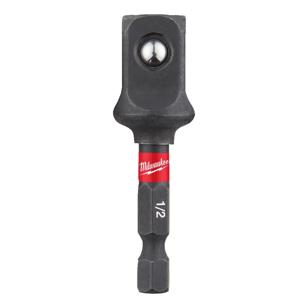 Milwaukee Переходник с 1/4"HEX на 1/2"квадратный хвостовик (замена для 4932471827) (1 шт) 4932478803