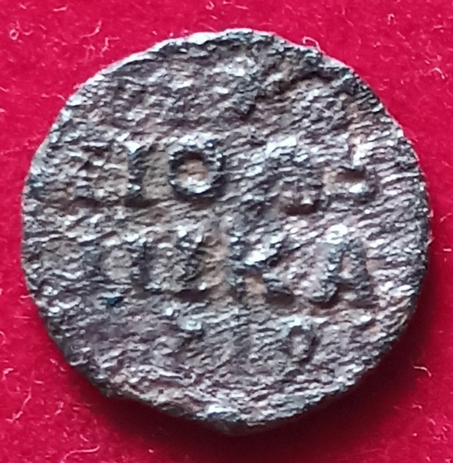 Полушка 1719 года Петра 1 А