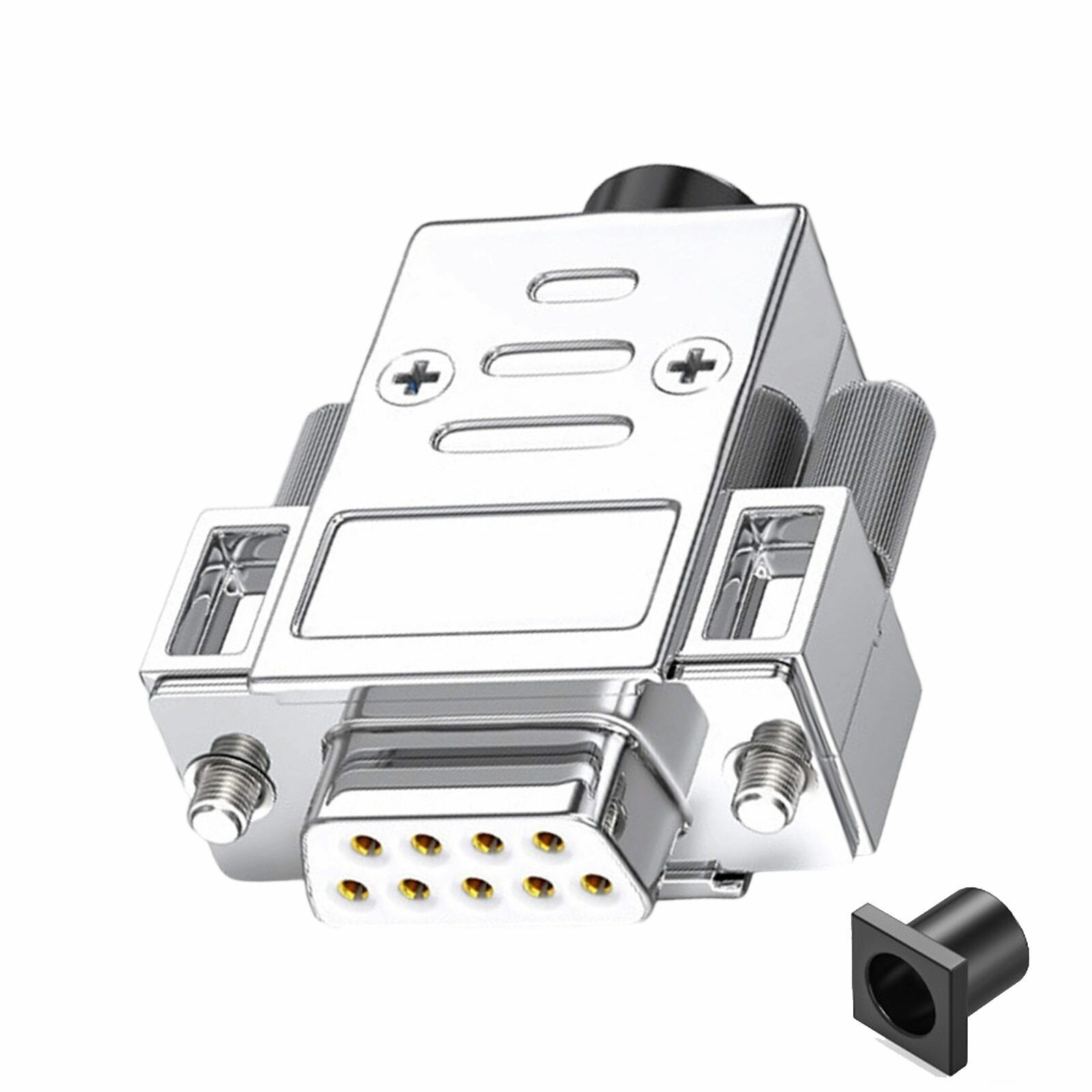 Металлический разъем DB9 Mini RS232/485 адаптер 9Pin Мужской женский