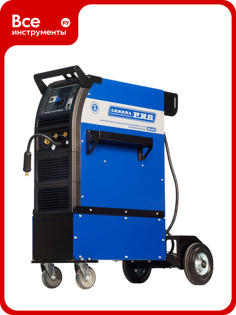 Синергетический сварочный инверторный полуавтомат Aurora PRO SKYWAY 330 SYNERGIC 14867 профессиональный инвертор