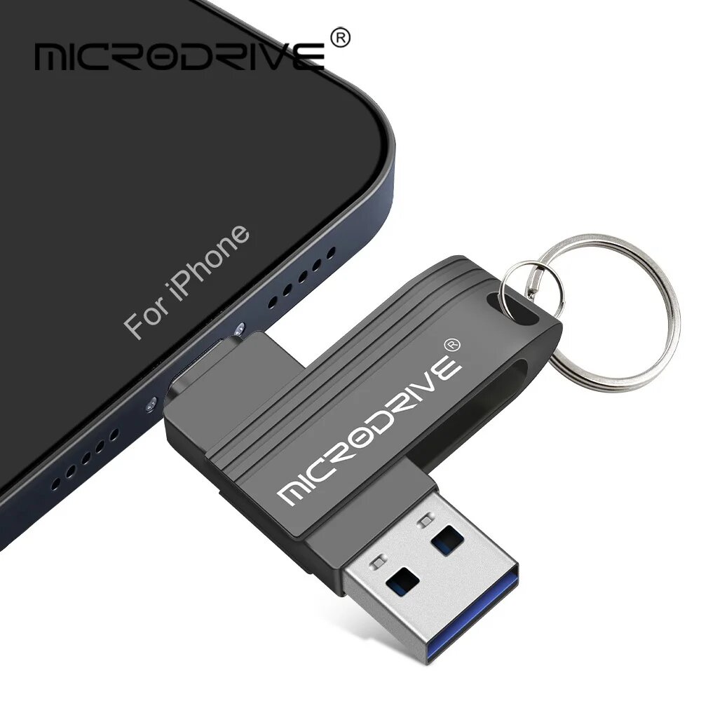 MicroDrive ZH016G0616 флэш-накопитель для iPhone 64/128/256 ГБ
