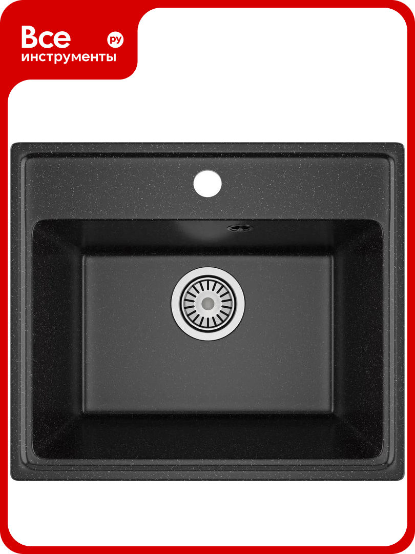 Кухонная мойка Maretti Kitchen, черный KT490-BL