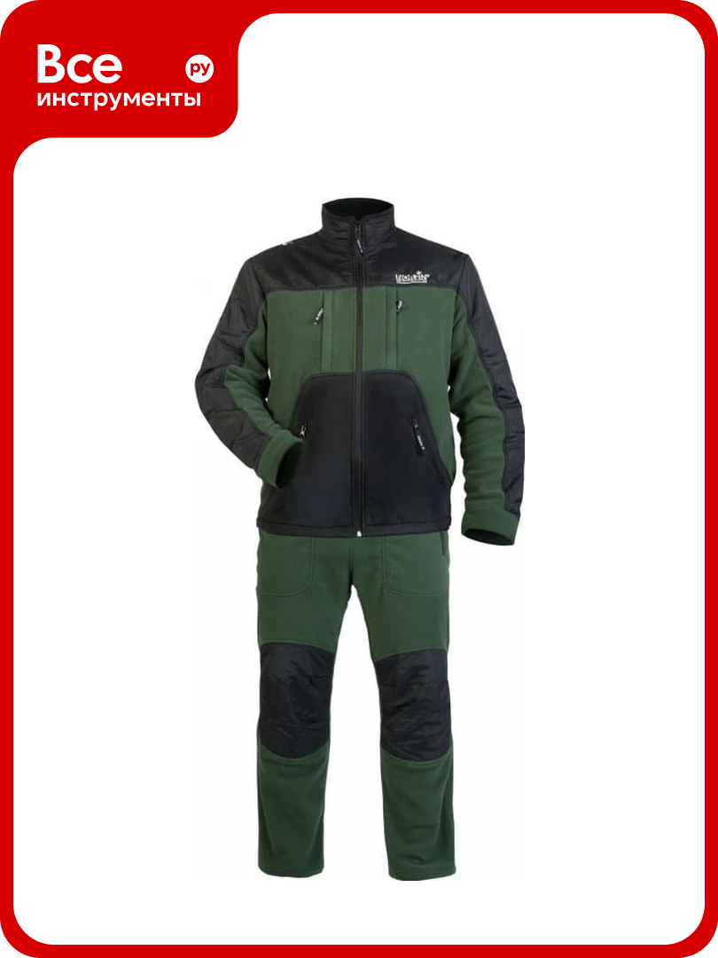 Флисовый костюм NORFIN POLAR LINE 2 04 для активного отдыха, мембранный костюм‑двойка