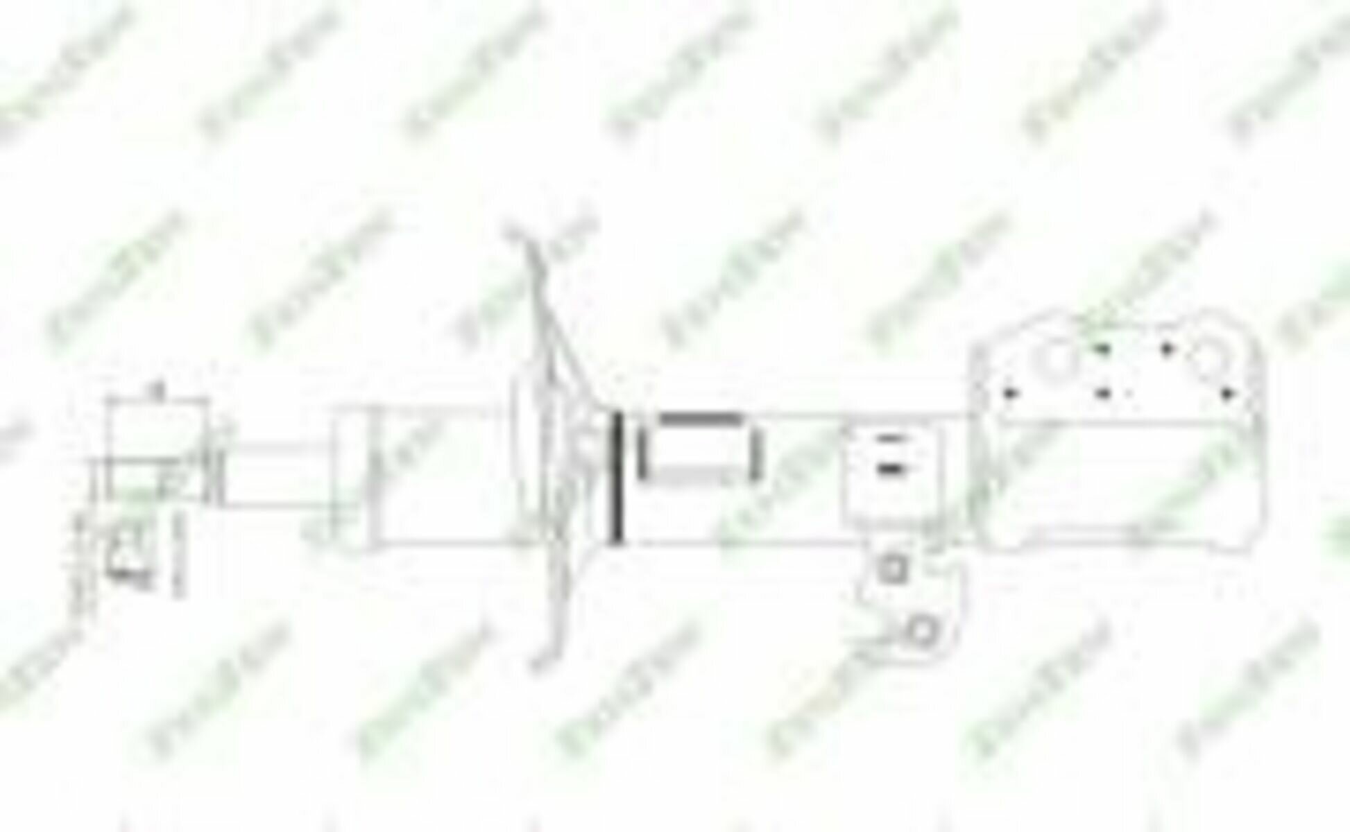 Амортизатор Передний Левый(Sensen 42140287)