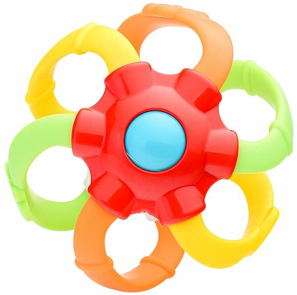 Погремушка-прорезыватель "Ветерок" для зубов, первая развивающая игрушка для малышей, детская шумелка, грызунок для младенцев, от 3 месяцев, микс