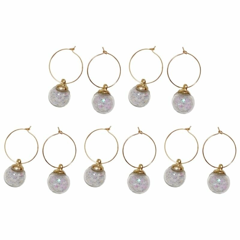 Набор маркеров для бокалов (10 шт), Белый