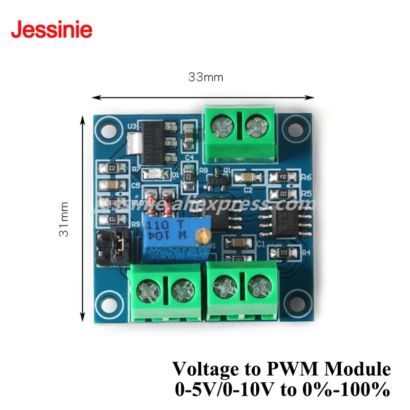 Модуль ШИМ-напряжение Jessinie 0-10В Voltage to PWM