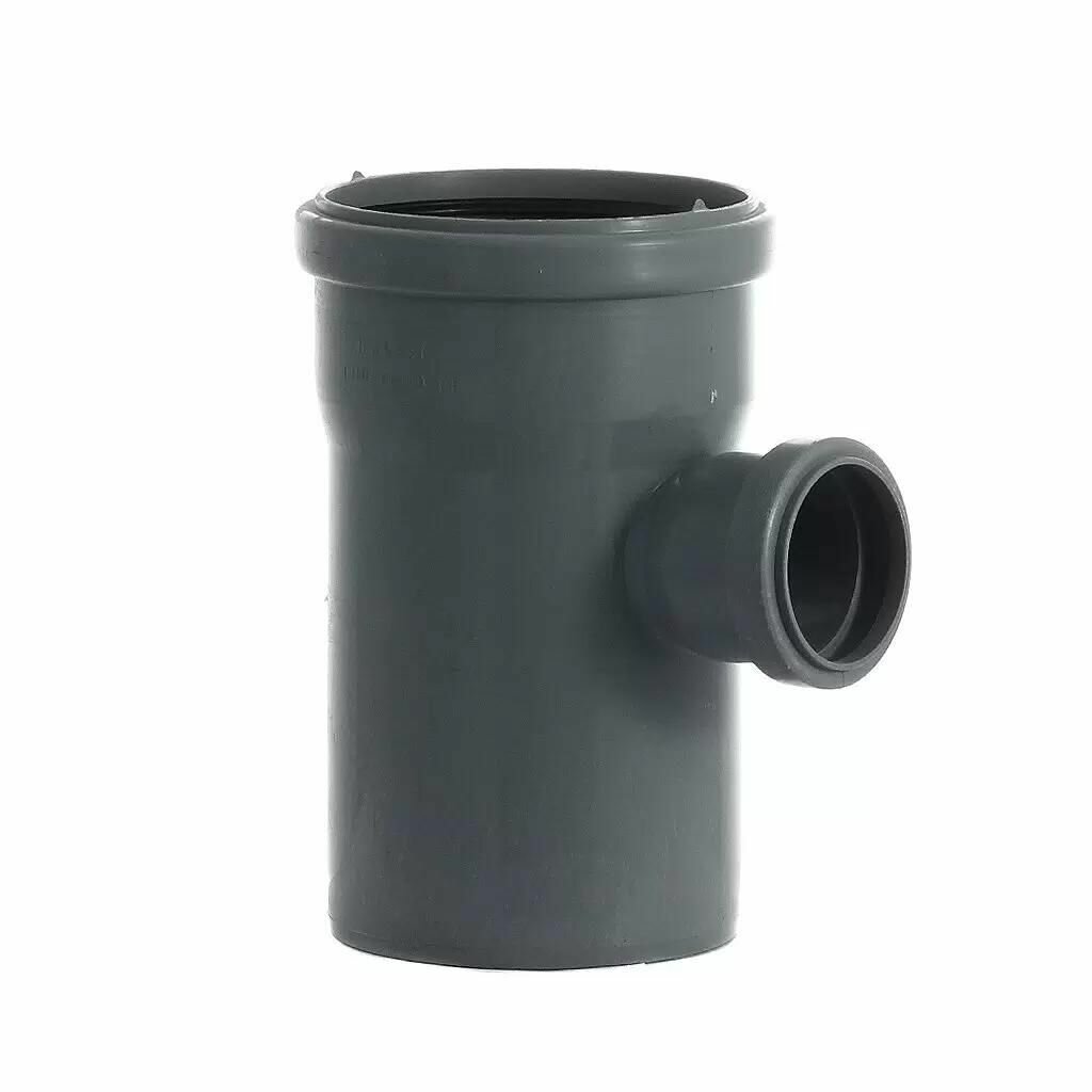 Канализационный тройник РосТурПласт 110х50 мм, 90 градусов, внутренний