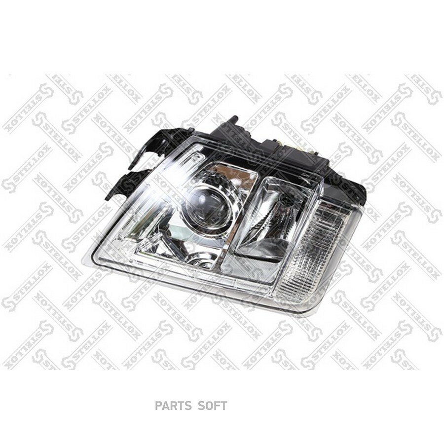 Фара! H7 правая хром + LED ход. огонь vers. Depo\Volvo FH/FM 13-16 08> от официального дистрибьютора, STELLOX, артикул 8733081SX