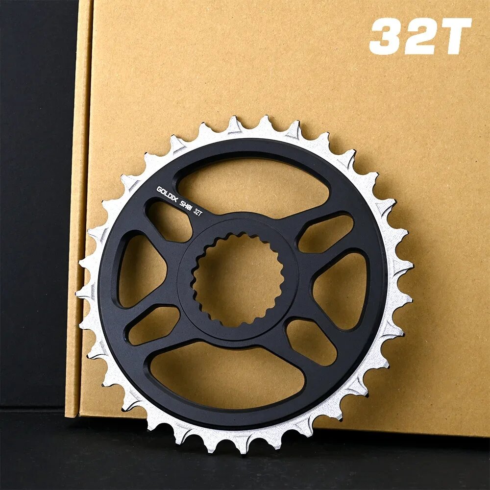 GOLDIX Звездочка для MTB из алюминиевого сплава 34T/36T/38T/40T/42T 32T