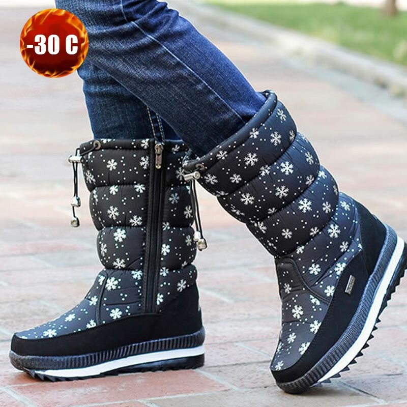 Снегоступы, сохраняющие тепло при температуре 30 градусов, снегоступы с высоким берцем