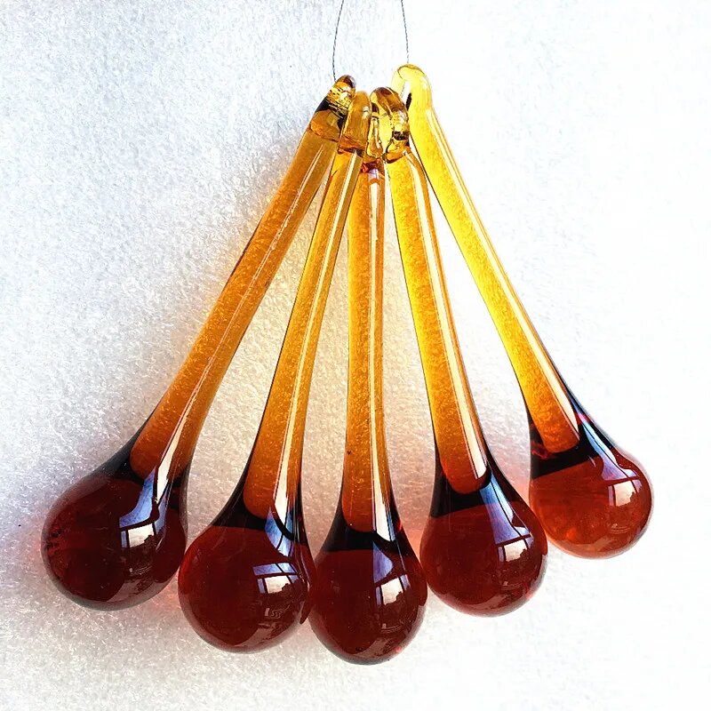 Хрустальные подвески для люстры 12 шт. Brown