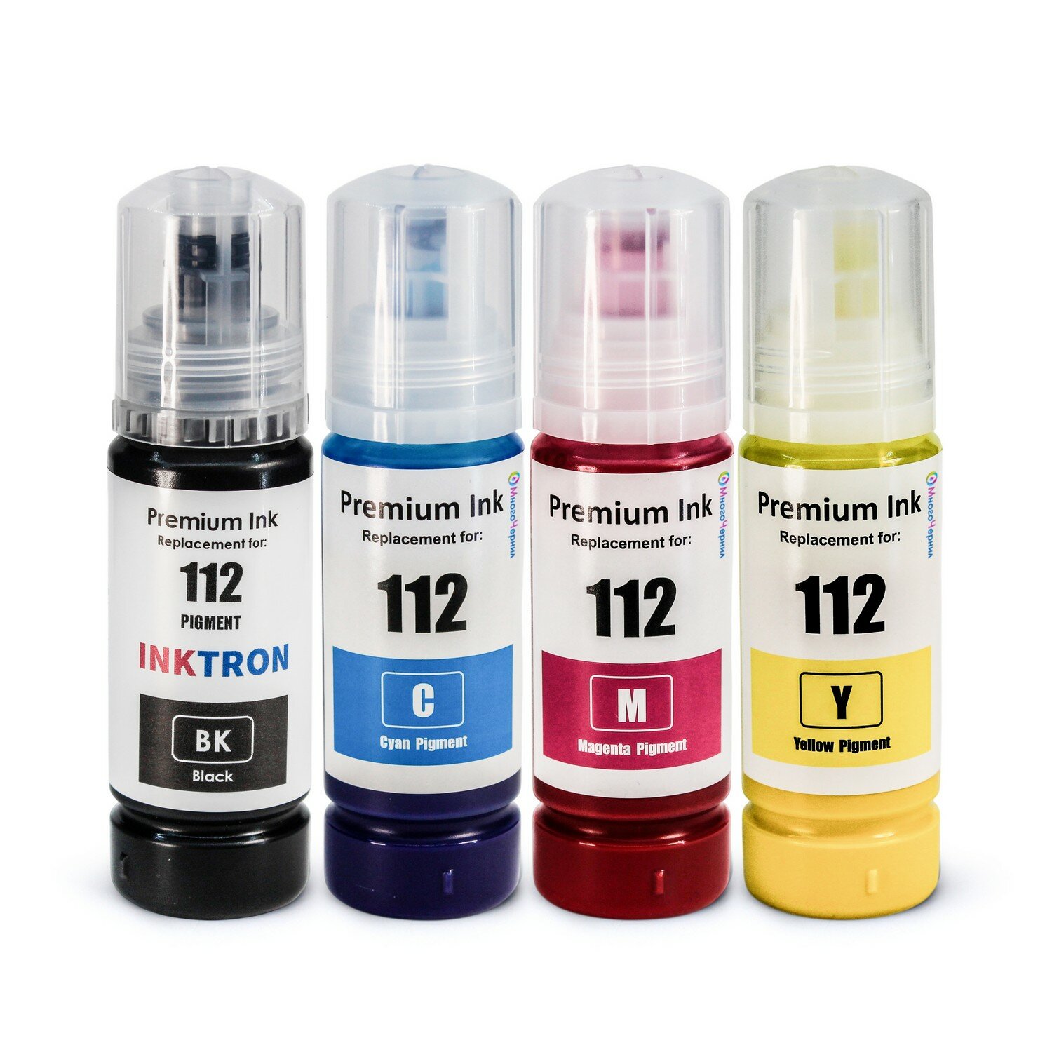 Чернила для Epson L11160, L15150, L15160, L6460, L6490, L6550, L6570, Pro L15180, L6580, совм. 112 / 008, inkTron, пигме