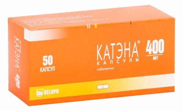 Катэна капсулы 400мг 50шт